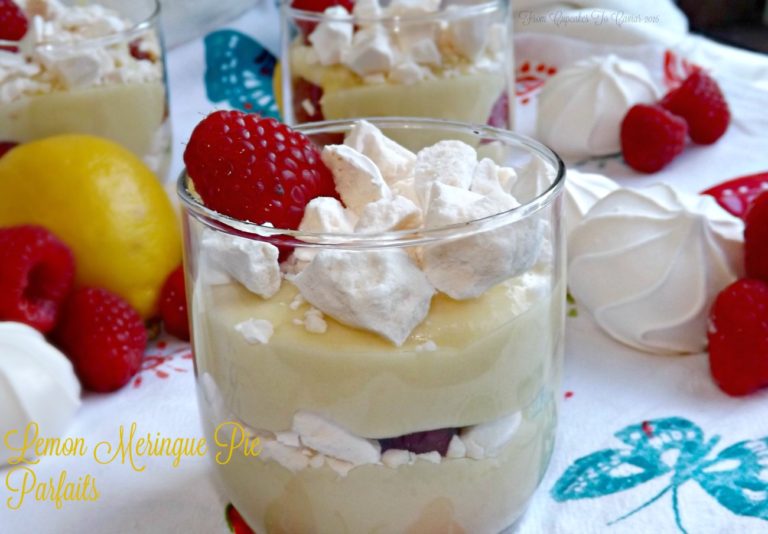 Simple Lemon Meringue Pie Parfaits | From Cupcakes To Caviar